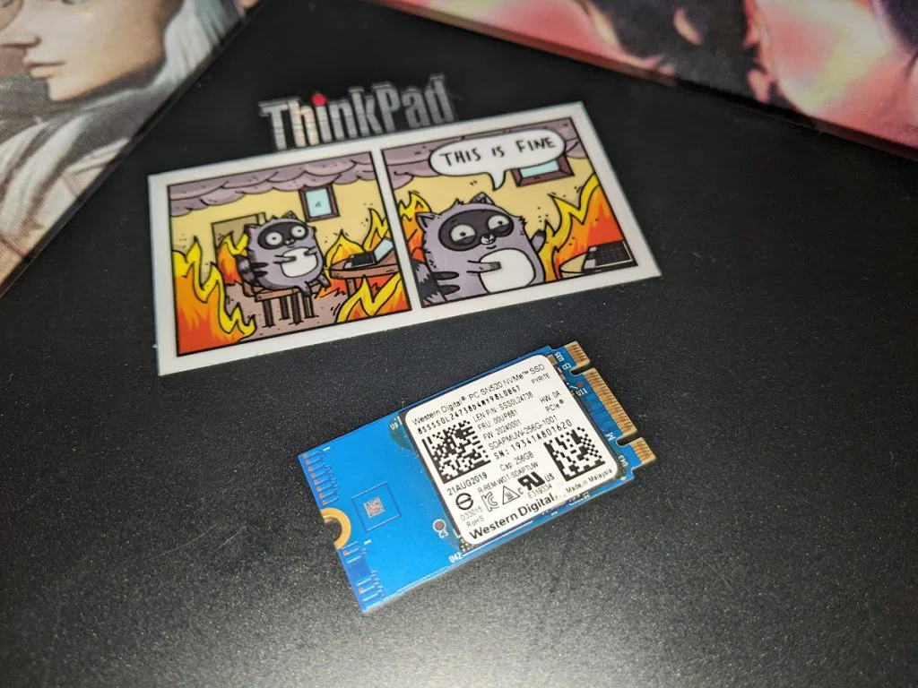 Adding a Second NVMe SSD to a Lenovo ThinkPad X280 Using the WWAN Slot ...